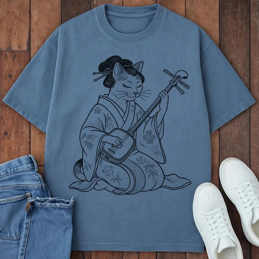 Melody Whiskers T-Shirt – So Happy Fun Time